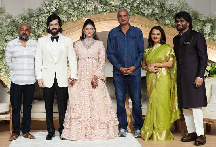 Akhil Akkineni - Zainab Ravdjee's Wedding Reception